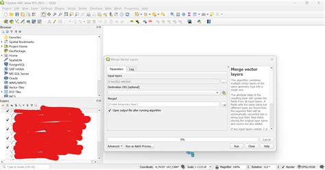 Pyqgis Merging Multiple Line And Point Vectors In Qgis 328 Geographic Information Systems