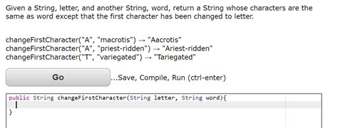 Solved Given A String Letter And Another String Word