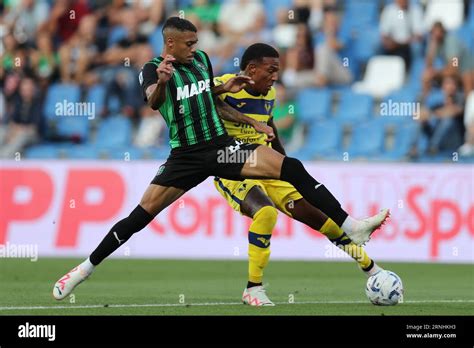 Michael Folorunsho Hellas Veronaruan Tressoldi Sassuolo During The