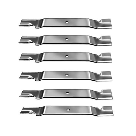 Raparts 6 21 X 12 Notched Lift Blades 320243 Fits Grasshopper