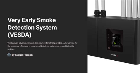 Very Early Smoke Detection System Vesda