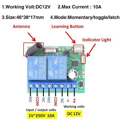 Single Sided VDC Two Channel RF Switch Remote Control At Rs In New Delhi