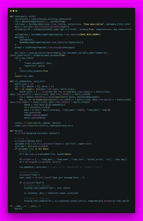 Open Source Ai Shopping Assistant W Langchain Rlangchain