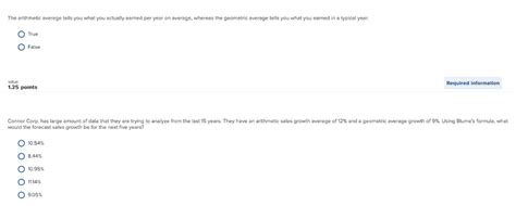 solved the arithmetic average tells you what you actually