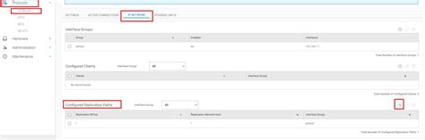 data domain configuring interface groups for managed file replication