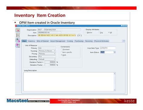 Oracle Configurator Integration With Oracle Process Manufacturing Opm