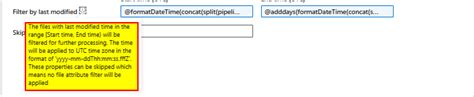 How To Copy Multiple Files In Azure Data Lake Based On Last Modified