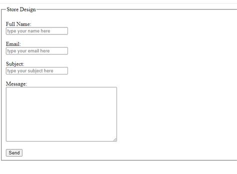 Dcsfus 3 Develop A Contact Form Page Using Html By Olamydev · Pull