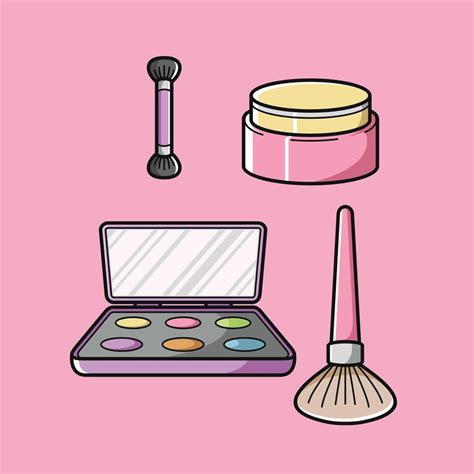 Make Up Cosmetics Beauty Girl Theme Vector Design Art 37975069 Vector