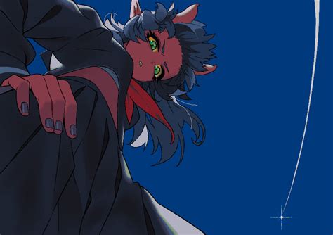 붉은 피부에 뿔을 가진 여캐 유머 게시판