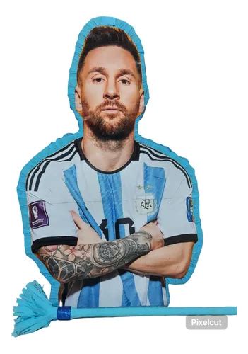 Piñata De Lionel Messi Futbol 100 Artesanal Meses Sin Interés