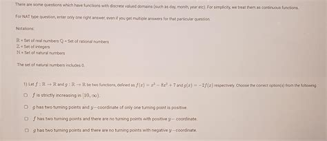 Solved There Are Some Questions Which Have Functions With Chegg Com
