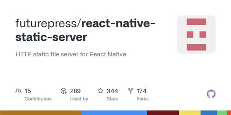 github futurepress react native static server static file