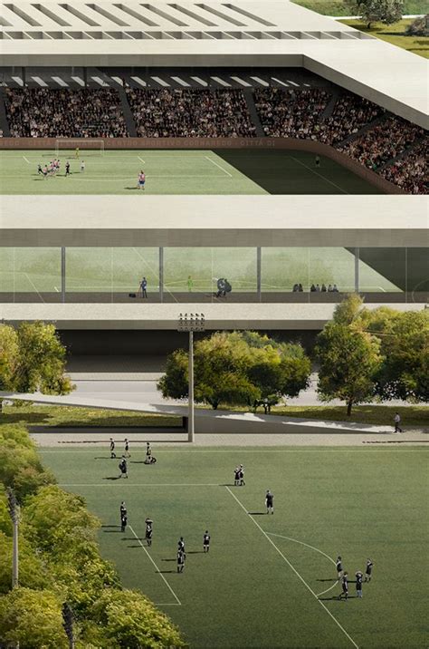 Cornaredo Stadium On Behance Stadium Architecture Stadium Design Architecture