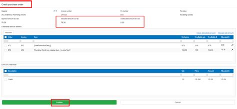 Approving Credits Notes With SimPRO Integration