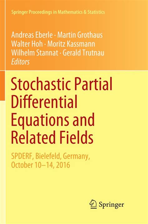 Springer Proceedings In Mathematics And Statistics Stochastic Partial Differential Bol