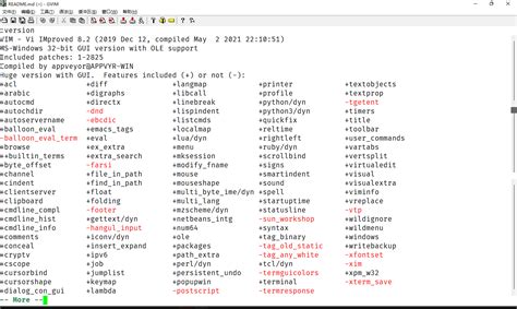 after installation an error is reported in gvim · issue 2459 · vim