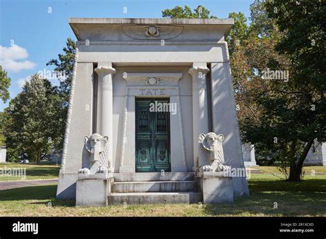 Bellefontaine Cemetery In St Louis Is Home To The Graves Of Eberhard