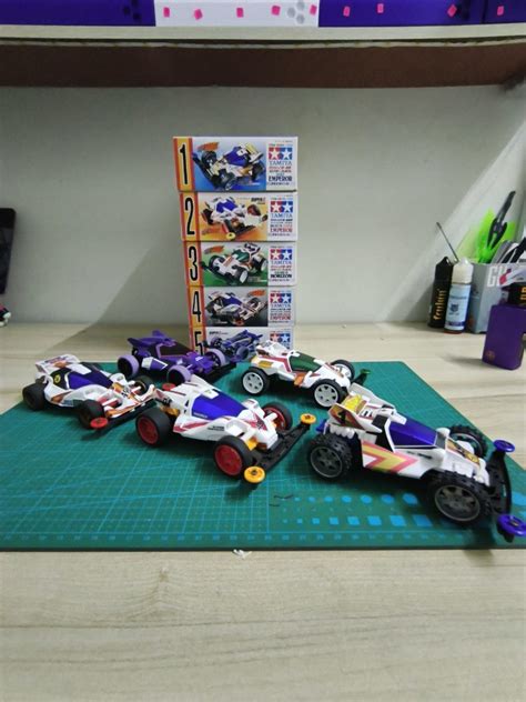 Tamiya Mini 4wd Dash Series Complete Set Hobbies And Toys Toys And Games