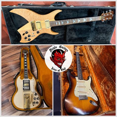 Diablo Guitars Axes Of Evil Diabloguitarsseattle • Instagram Photos