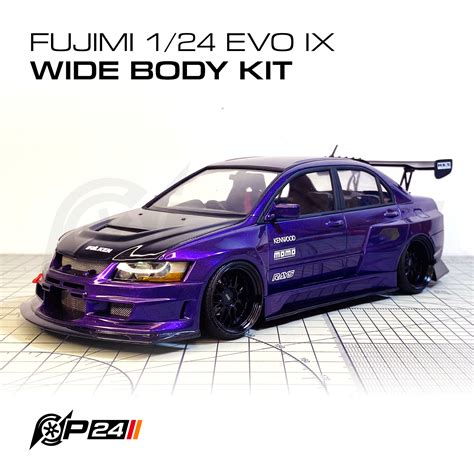 Varis Mitsubishi Evo Ix Wide Body Kit Hobby Design Car