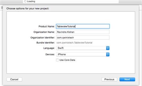 Creating A Simple Tableview In Swift Flywithswift
