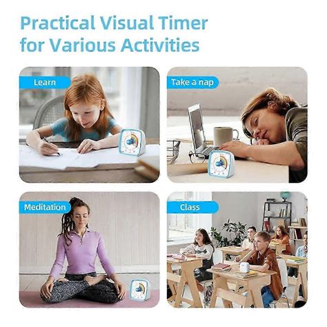 60 Minute Visual Timer With Night Light Countdown Timer Pomodoro Timer