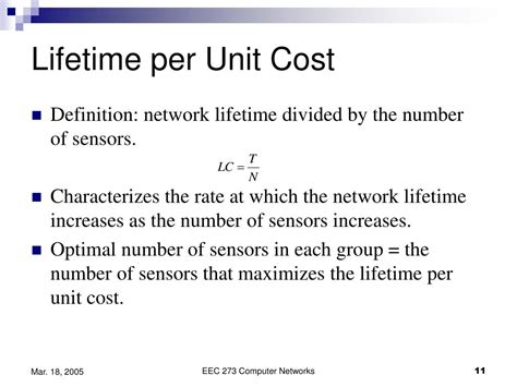 Ppt Maximizing Lifetime Per Unit Cost In Wireless Sensor Networks Powerpoint Presentation Id
