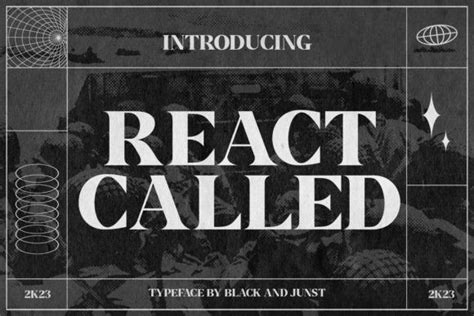 React Called Font Free Font