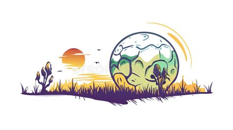 Planetary Earth Globe Icon Cosmic View Space Exploration Universe Vector Design Generative