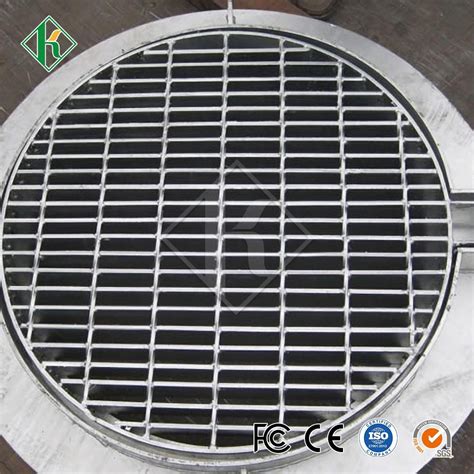 Kaiheng Steel Grating Supplier Pedestrian Trench Cover China Drain Grating Cover Steel Grating