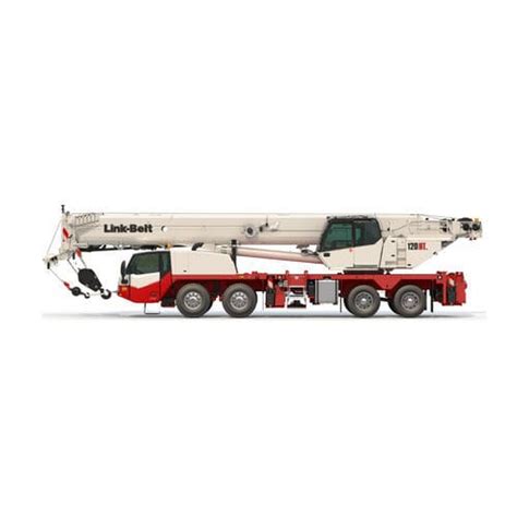Truck Mounted Crane 120htlb Link Belt Boom Telescopic For