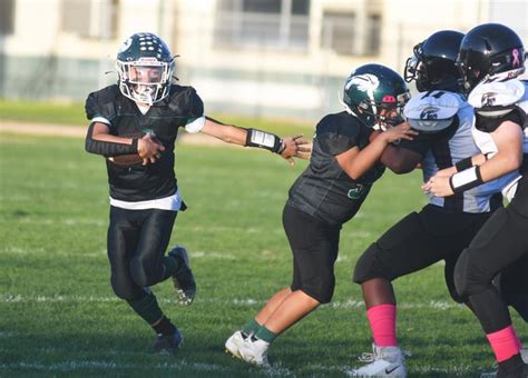 Carabello Riggleman Run Wild In Jv Jr Buffs Drubbing Of Jr Spartans