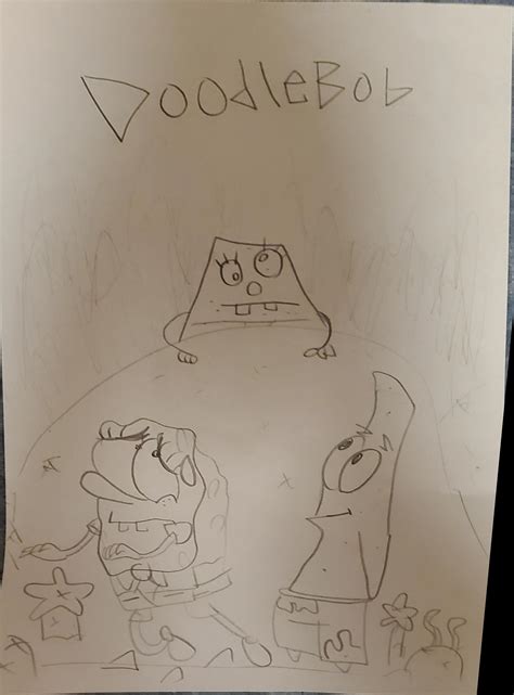 Doodlebob Drawing