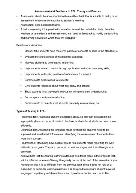 Principles Of Language Assessment Pptx Standardized Testing