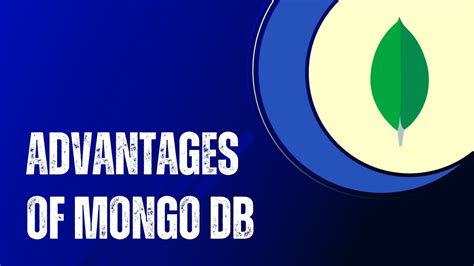 MongoDB Advantages Of Mongo DB YouTube