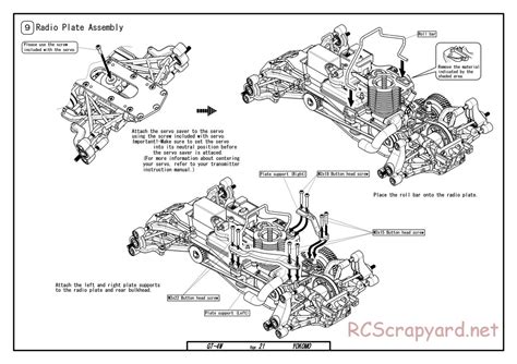 Yokomo GT W Instruction Manual GT W RCScrapyard Radio Controlled Model Archive