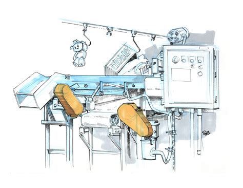 Art Print Citrus Processing Bouncing Ball Media