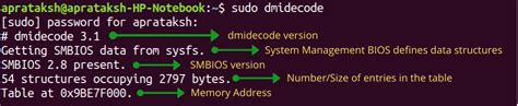 how to use dmidecode command in linux linuxfordevices