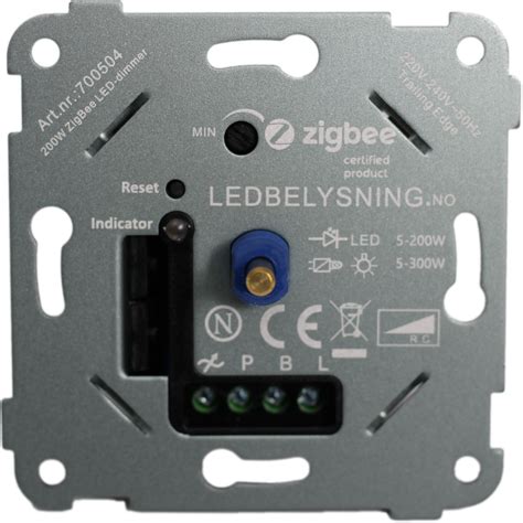 W ZigBee LED Dimmer Kun Dimmer Ledbelysning No