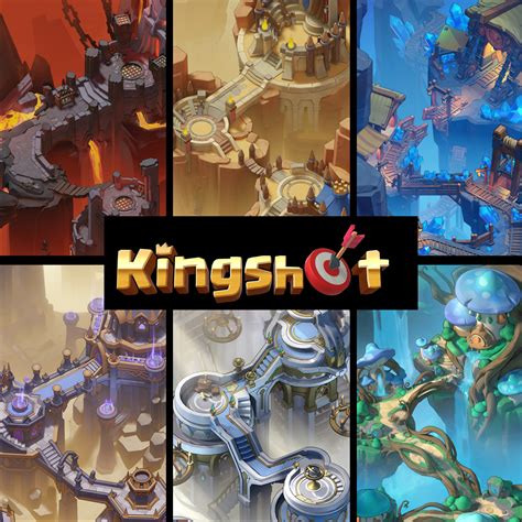 Artstation Kingshot Game Level Maps Design