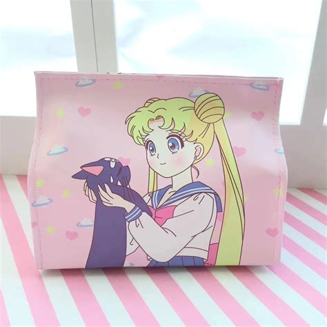 Аниме Сейлор Мун сумка на плечо действие напечатанный рисунок Сейлор Мун из искусственной кожи