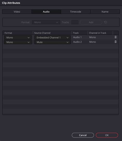 Importing XML With Multi Track Audio Into DaVinci Resolve