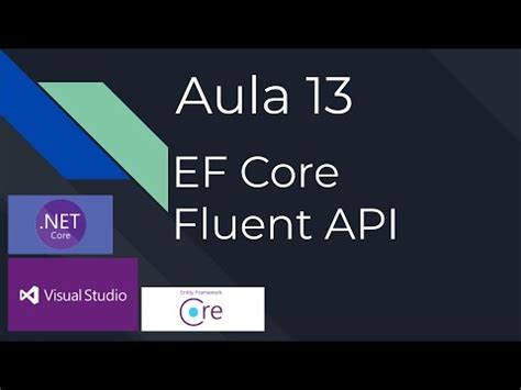 Net Core Criando uma aplicação corporativa EF Core Fluent API YouTube