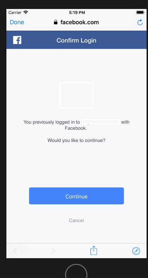 objective c ios unable to logout facebook user and ask for email and