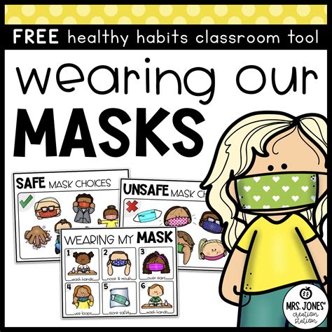 Mask Safety Mrs Jones Creation Station