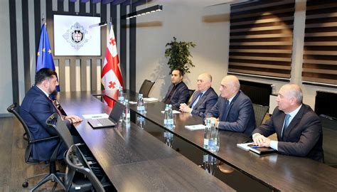 გრიგოლ ლილუაშვილი ანტიკორუფციული ბიუროს ხელმძღვანელს შეხვდა 1tv