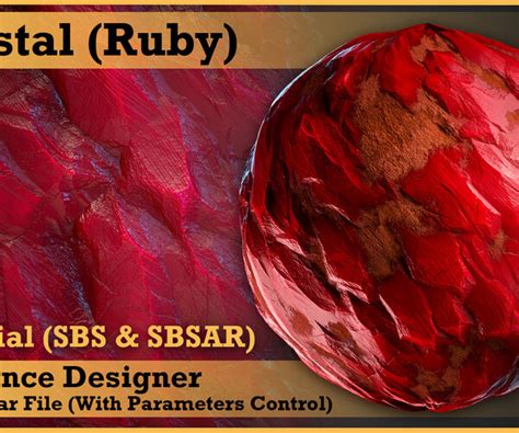 Artstation Crystal Ruby Vol 10 Sbs And Sbsar Game Assets Artstation Crystal Ruby Vol 10 Sbs And Sbsar Game Assets