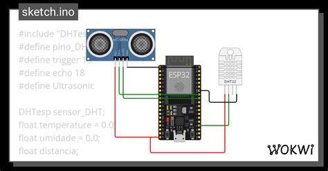 DHT ESP Copy Wokwi ESP STM Arduino Simulator