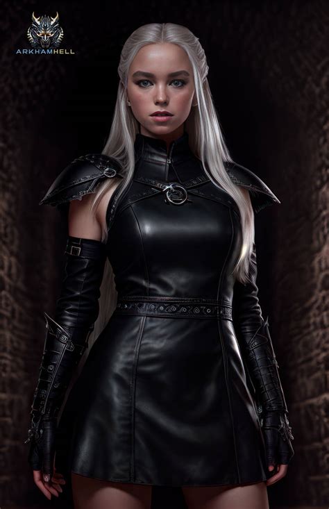 Milly Alcock Rhaenyra Targaryen By Arkhamheii On Deviantart